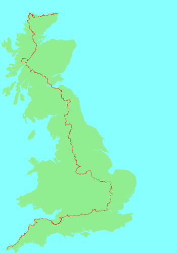 A Land's End to John O'Groats walk